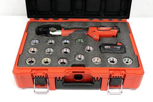 Milwaukee 2679-600C M18 Force Logic 600 MCM Crimper Kit With PACKOUT ...