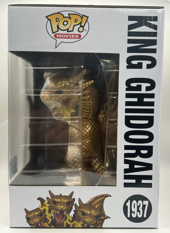 Funko Pop! Electric King Ghidorah #1937 Godzilla Exclusive Vinyl ...