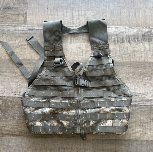 USGI Fighting Load Carrier Vest ACU CAMO LBV FLC Tactical US Army USMC ...