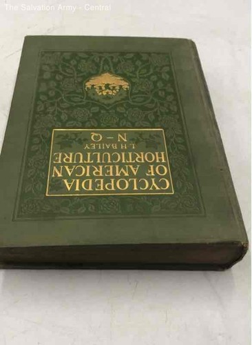Cyclopedia Of American Horticulture L H Bailey Collectible Hardcover ...