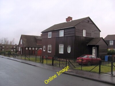 Photo 6x4 Limefield Road Polbeth Typical woodclad houses found in ...