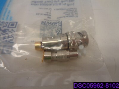 Cinch Trompeter Full Crimp Straight 3 Lug M17-176-00002 P/N PL75C-201 ...