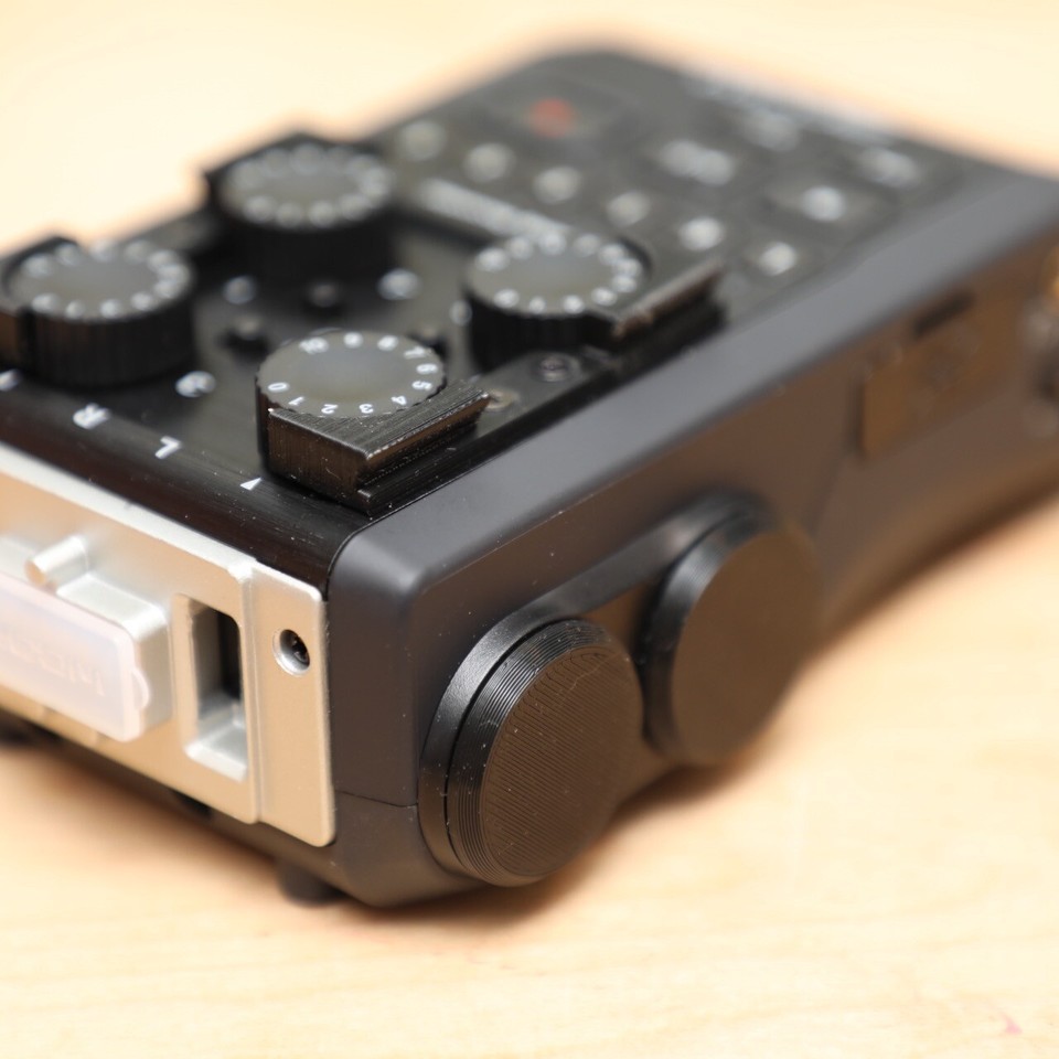 Zoom H6 / H5 Field Recorder XLR Input Caps - Fit Perfectly - Black ...