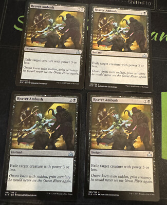 Reaver Ambush X4 Rivals of Ixalan Magic the Gathering MTG | eBay