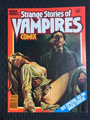 1979 STRANGE STORIES OF VAMPIRES COMIX Magazine #6 FN 6.0 Sanjulian ...