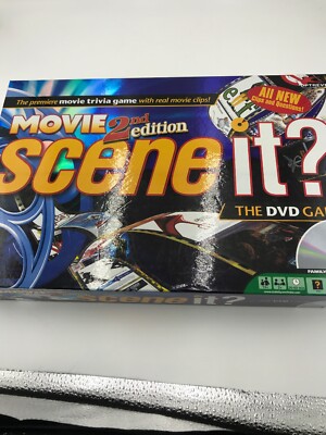 Scene It? Movie 2nd Edition 2007 DVD Trivia Game Board Game | eBay