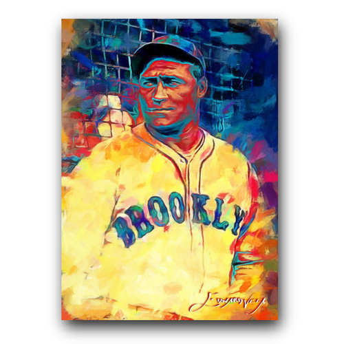 Hack Wilson #3 Art Card Limited 42/50 Edward Vela Signed (Brooklyn Dodgers) | eBay