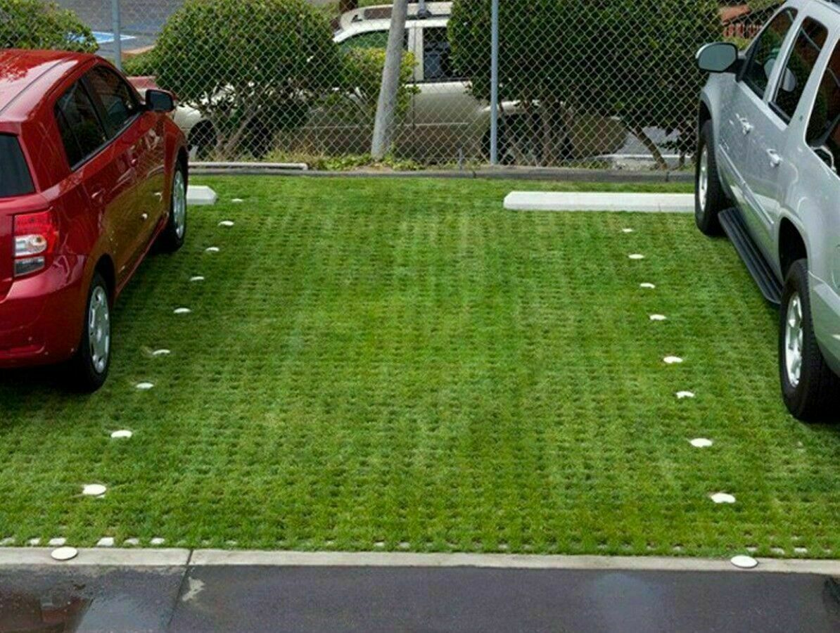 GROUND REINFORCEMENT GRIDS GRAVEL GRASS PLASTIC PAVING DRIVE PATH CAR ...