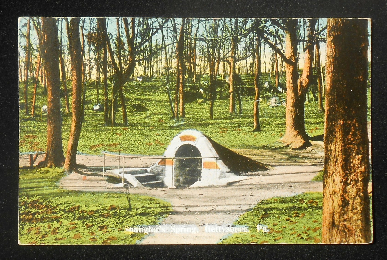 1910s Spangler's Spring Civil War Gettysburg PA Adams Co Postcard ...