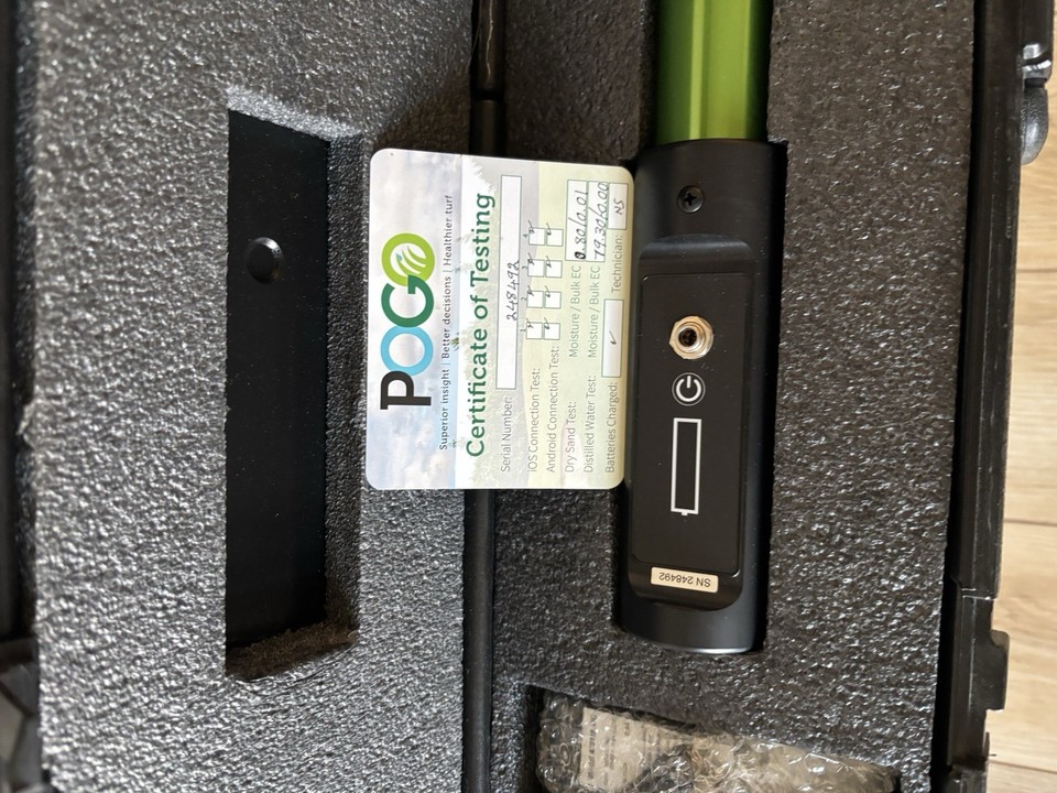 Stevens Pogo Pro Golf Course Turf Management Tool. Moisture Sensor ...