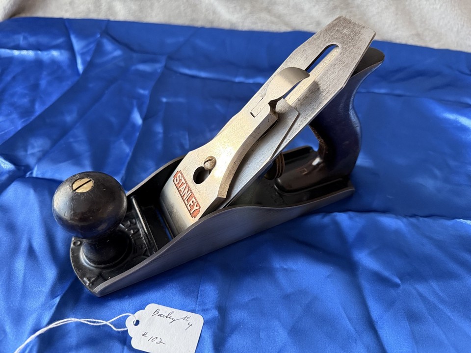 Vintage STANLEY BAILEY No. 5 - Type 9 Woodworking Plane; #106 - Nice ...