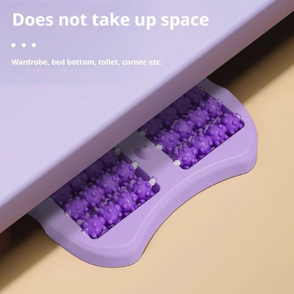 Portable Double Foot Roller Massager for Plantar Fasciitis ...