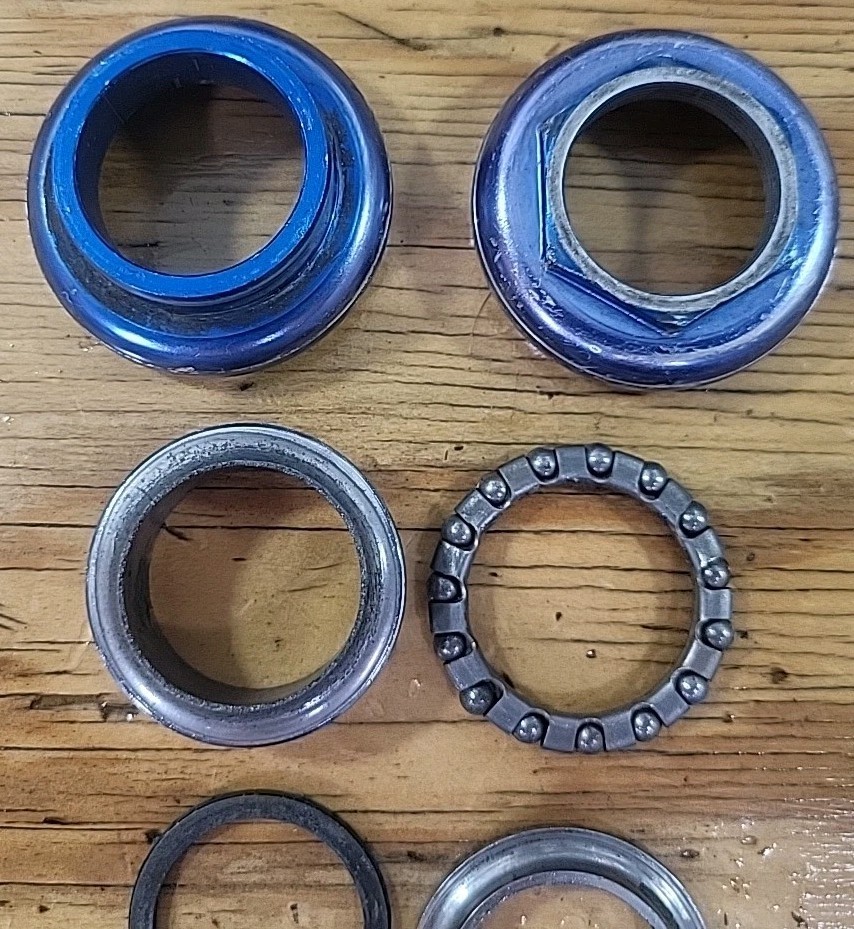 1983 GT PERFORMER 20" BMX FORKS 1" THREADED FREESTYLE 3/8" TOUR PRO ...