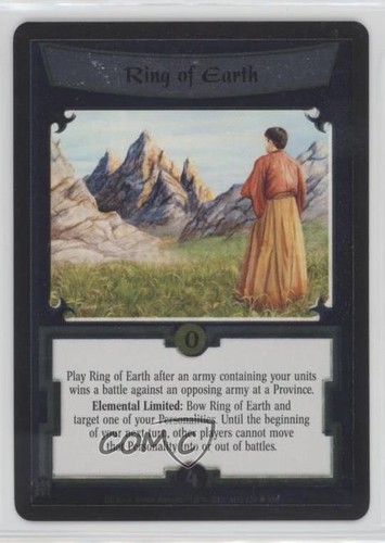 1995-2015 Legend of the Five Rings L5R CCG Promos Foil Ring of Earth ...