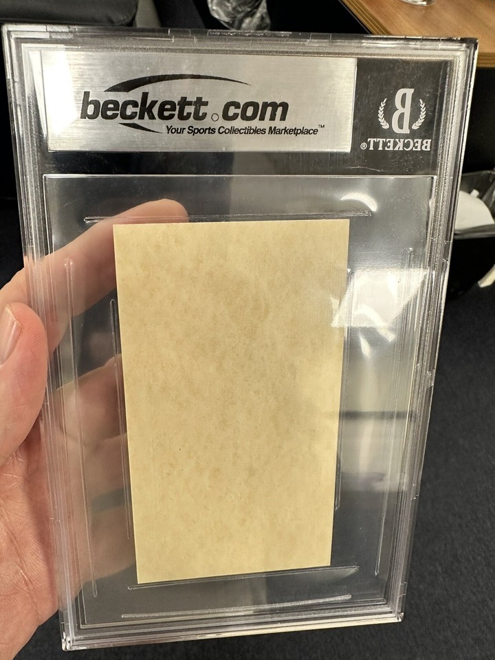 Signed Autograph Beckett Slab Harry Potter Daniel Radcliffe Train ...