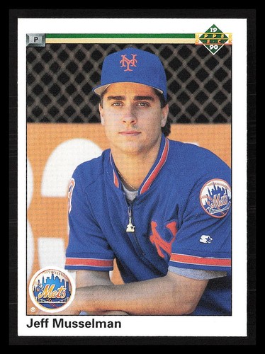 Jeff Musselman 1990 Upper Deck #585 New York Mets | eBay