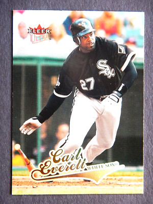 Carl Everett #63 Fleer Ultra 2004 Baseball Card (Chicago White Sox) E ...