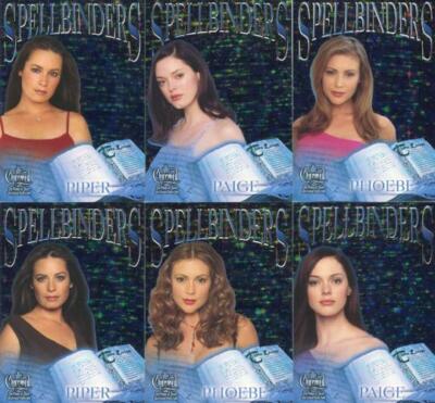 Charmed The Power of Three Spellbinders Chase Card Set S-1 thru S-6 | eBay