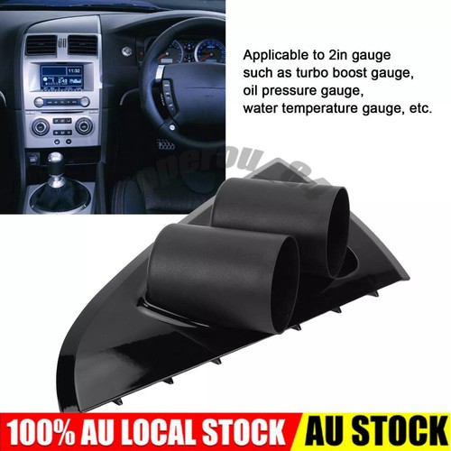 Suitable For Ford Falcon BA BF Dash Mount Twin Gauge 52mm Holder Custom ...