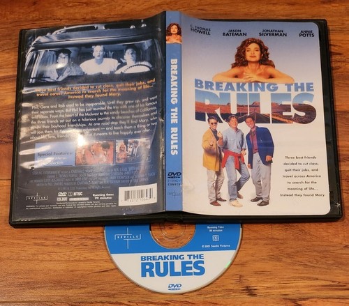 /5068 Breaking the Rules (1992 Jason Bateman Annie Potts) Region 1 DVD Rare OOP | eBay