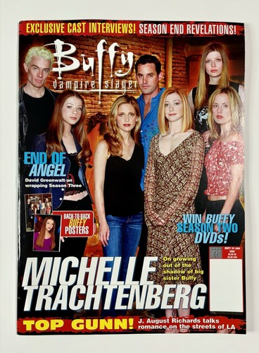 Buffy the Vampire Slayer Magazine 2002/June Michelle Trachtenberg Buffy ...
