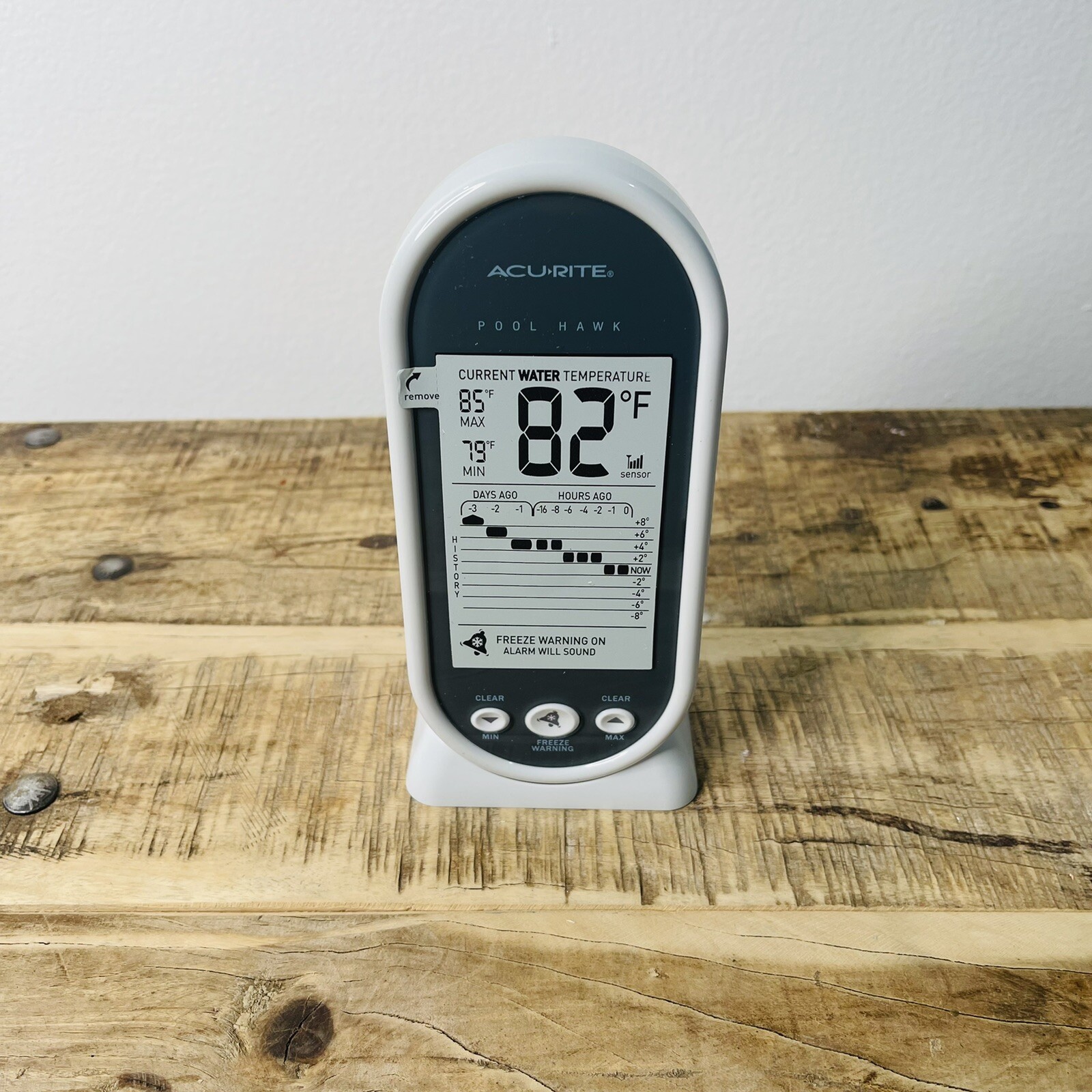 AcuRite Wireless Pool Hawk Thermometer Base Unit Only 00617 617rx for ...