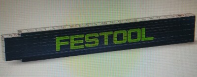 Festool FOLDING RULER 2m Wooden, Hardened Inner Steel Spring *German ...