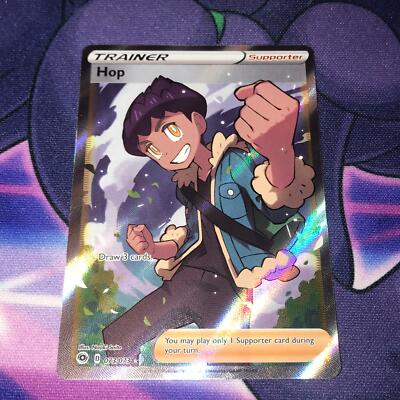 TRAINER Hop ~ 073/073 ~ Full Art ~ CHAMPION'S PATH ~ MINT P/F ~ Pokemon ...