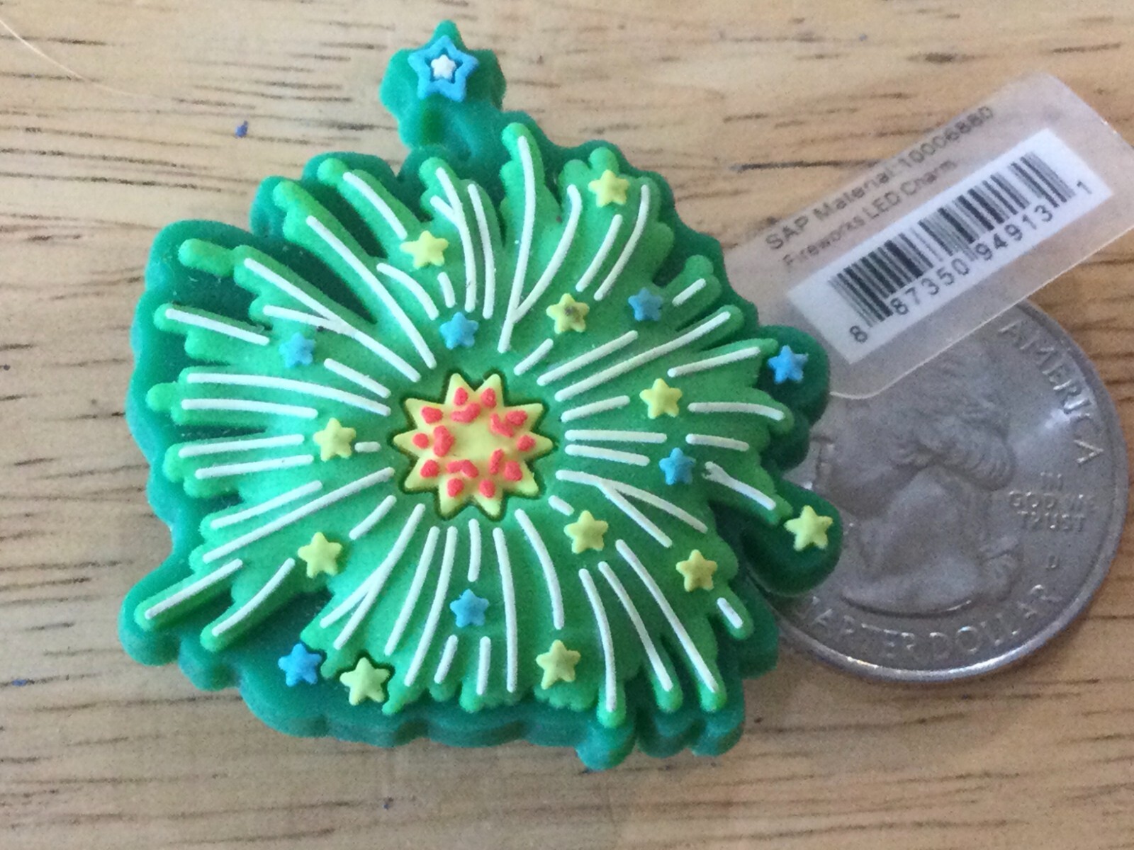 4th of JULY DISNEY, FIREWORKS, BOOM, ROCKETS, AUTHENTIC JIBBITZ SHOE ...