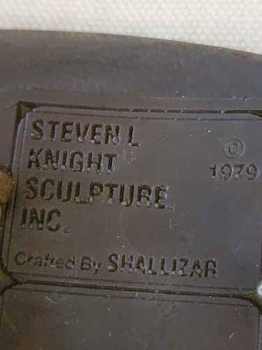 Steven L Knight SLK Shallizar Hunting Pointer Dog 1979 Bronze Belt ...