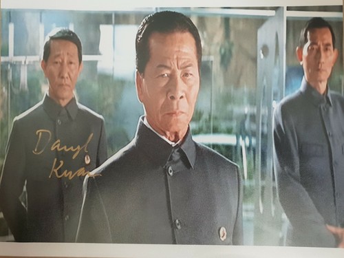DARYL KWAN - General Han in Die Another Day - James Bond hand signed ...