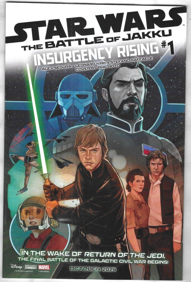 Star Wars Comic 50 First Print Cover A Francis Yu 2024 Charles Soule ...