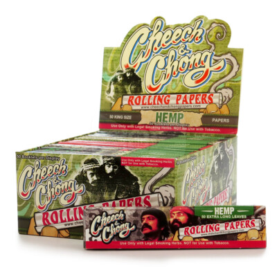 Cheech & And Chong Hemp King Rolling Papers 3 packs | eBay