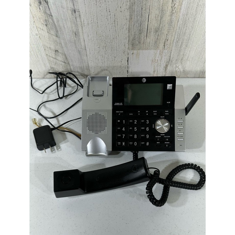 AT&T CL84115 Expandable Corded Telephone Phone Answering System Tested ...