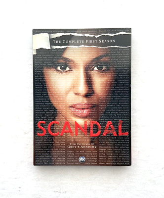2012 | Scandal : The Complete First Season 'Sealed' DVD | eBay