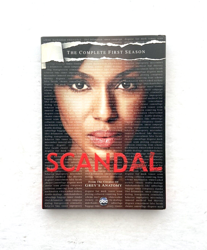 2012 | Scandal : The Complete First Season 'Sealed' DVD | eBay