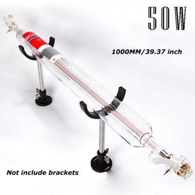 Water Cooling 1000mm 50W CO2 Laser Tube For Laser Engraving Cutting ...