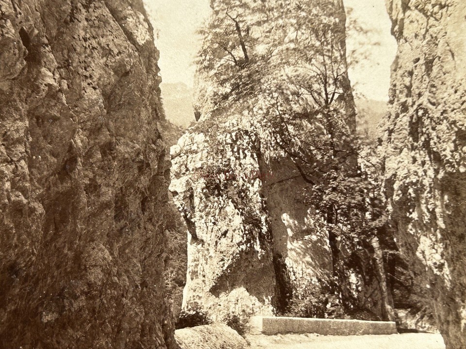 The Great Chartreuse Rocks France Photo Margain & Jager C1865 Stereo ...