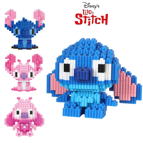 Lilo Stitch Building Blo Toy Mini Figure Collection Ornament Kid Gift ...