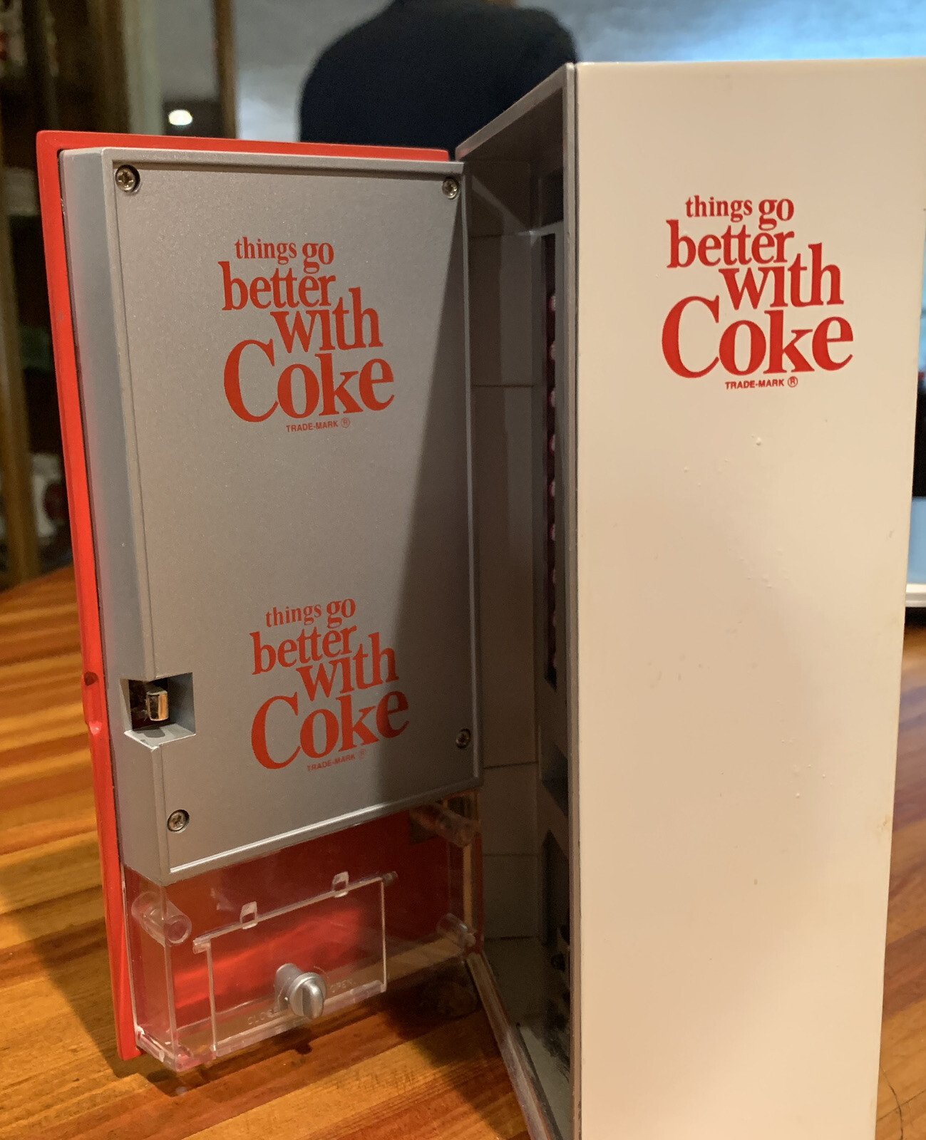 Vintage 90s Toy Vendo A Coca-Cola Mini Vending Machine Display 100% ...