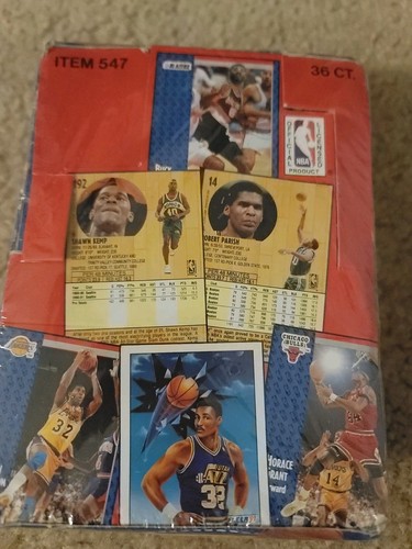 1991 FLEER BASKETBALL BOX 36 PACKS Sealed! | eBay