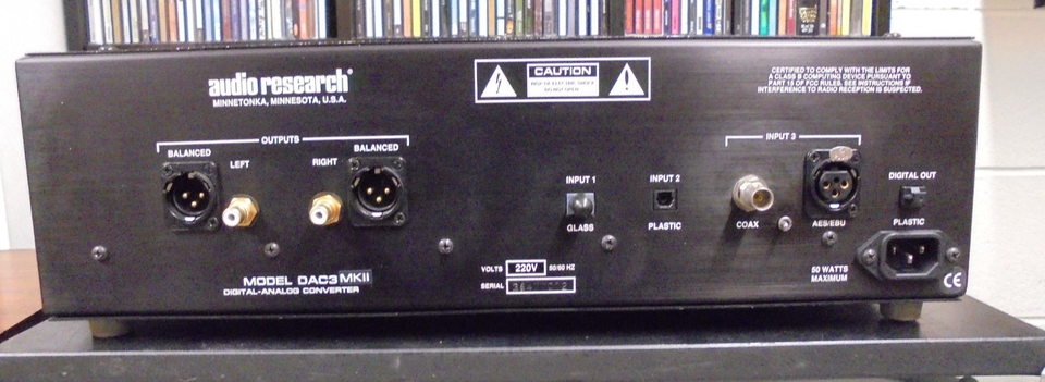 AUDIO RESEARCH DAC 3 MKII DIGITAL TO ANALOG CONVERTER | eBay UK