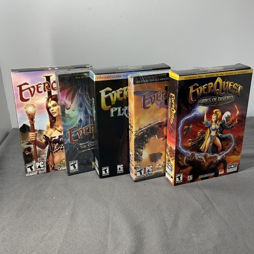 Sealed New PC Game Lot Everquest II + Expansions + Gates of Discord ...
