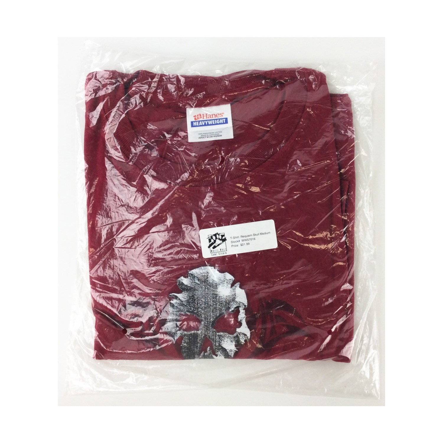 White Wolf Vampire - The Requiem Shirt Skull T-Shirt (M) New | eBay