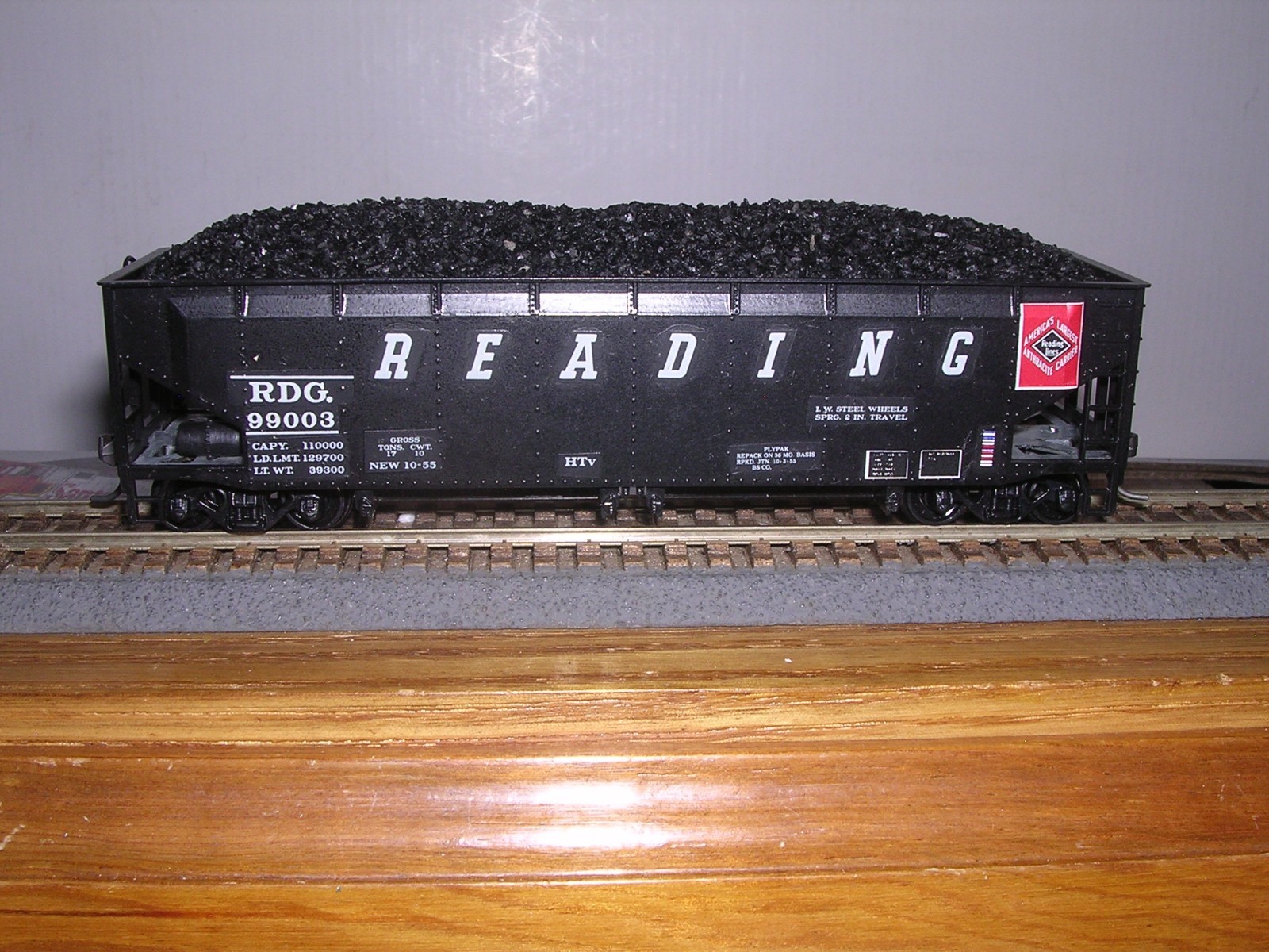 MDC #???? Reading Hopper Car #99003 w/Coal Load Built-up H.O. 1/87 | eBay