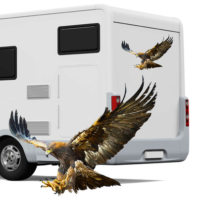 Eagle Motorhome Vinyl Laminated Graphic - Camper Car Caravan Stickers ...