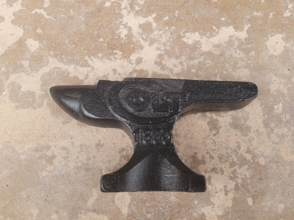3 Pack Cast Iron Gunsmith Anvil Winchester Colt Remington Paperweight ...