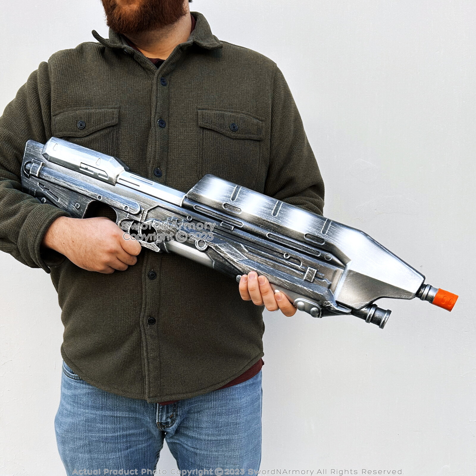 31.5” Foam MA5D Chief Assault Rifle Replica Sci-Fi Video Game Cosplay ...
