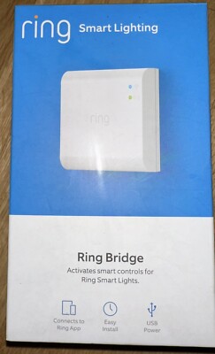 Ring 5B01S8-WEN0 Smart Lighting Bridge - White 842861105193 | eBay