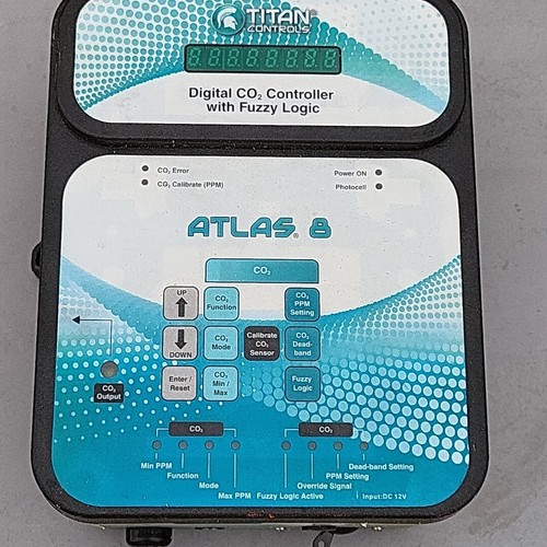Titan controls atlas 8 digital co2 controller with fuzzy logic | eBay